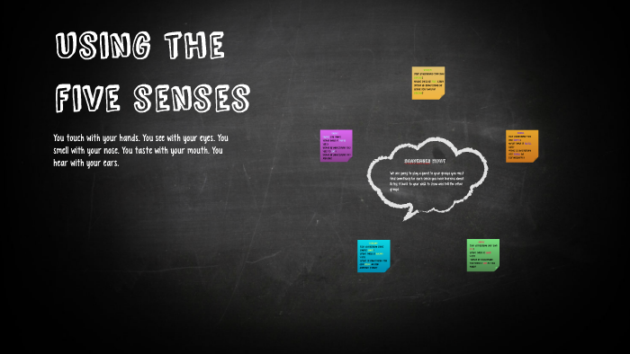 Using the five senses by Marina Erickson on Prezi
