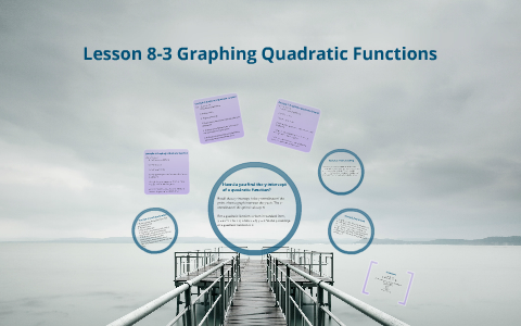 Lesson 8-3 Graphing Quadratic Functions by Candace Bailey on Prezi