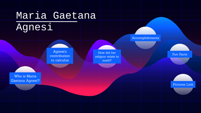 mathematician Maria Gaetana Agnesi by Hayley Zahn on Prezi
