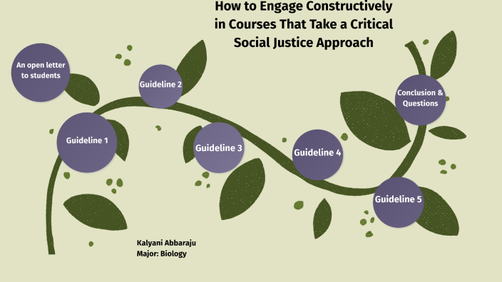 How to Engage Constructively in Courses That Take a Critical Social ...