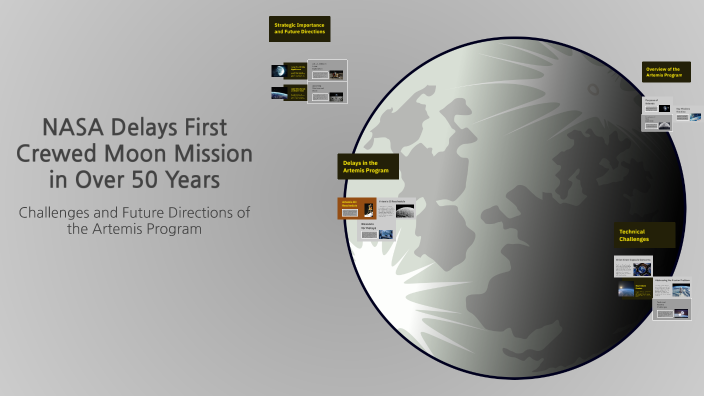 NASA Delays First Crewed Moon Mission in Over 50 Years by 승겸 고 on Prezi