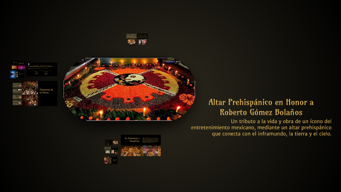 Altar Prehispánico en Honor a Roberto Gómez Bolaños by Emmanuel Salas ...