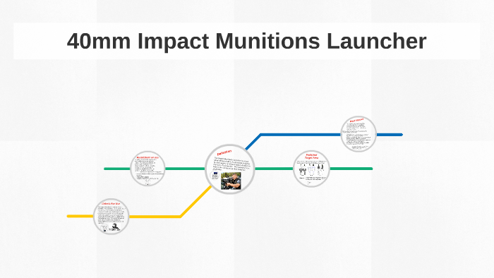 40mm Impact Munitions Launcher by David Pittinger on Prezi