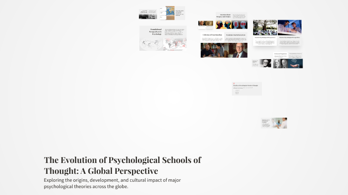 The Evolution of Psychological Schools of Thought: A Global Perspective ...