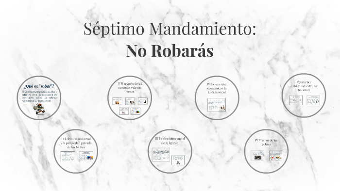 Séptimo Mandamiento: No Robarás by katy martinez on Prezi