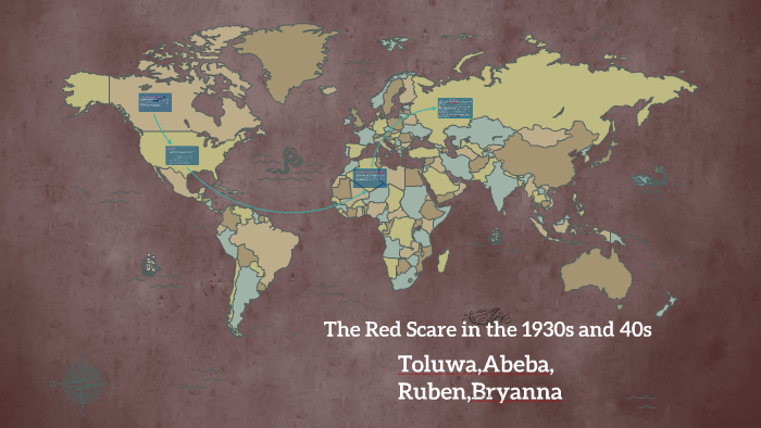 The Red Scare in the 1930s and 40s by Toluwa Ogunnoiki on Prezi