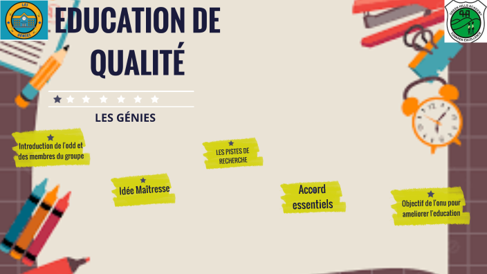 education de qualite by Cinta Muziga on Prezi