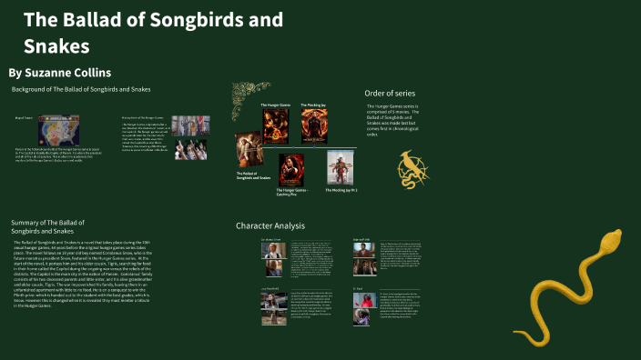 The Ballad of Songbirds and Snakes by lilly B on Prezi