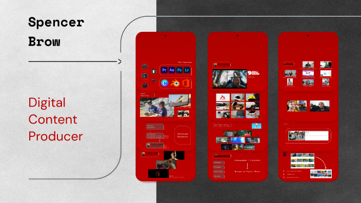 Digital Content Producer Presentation by Spencer Brow on Prezi