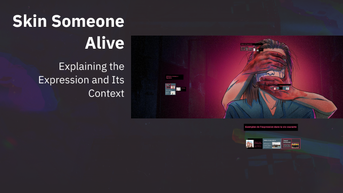 Skin Someone Alive by DemeAn2 DemeAn2 on Prezi