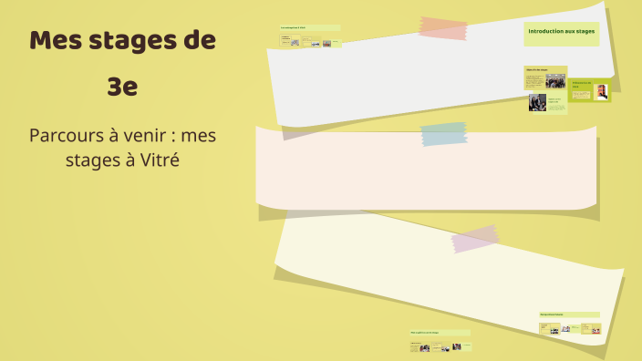 Mes stages de 3e by Samar smoqe on Prezi