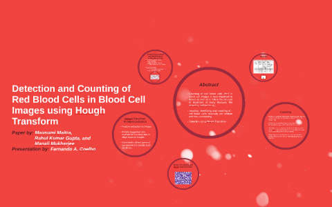 Detection and Counting of Red Blood Cells in Blood Cell Imag by ...