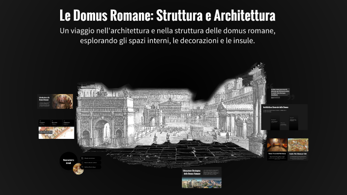 Le Domus Romane: Struttura e Architettura by GIULIA VERDE on Prezi