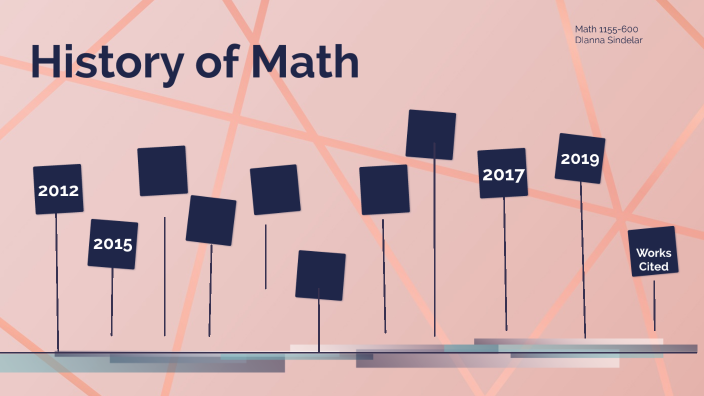 History of Math Timeline by Dianna Blais/Sindelar on Prezi