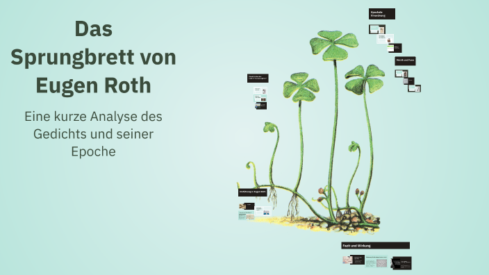Das Sprungbrett von Eugen Roth by Deniz Ty on Prezi