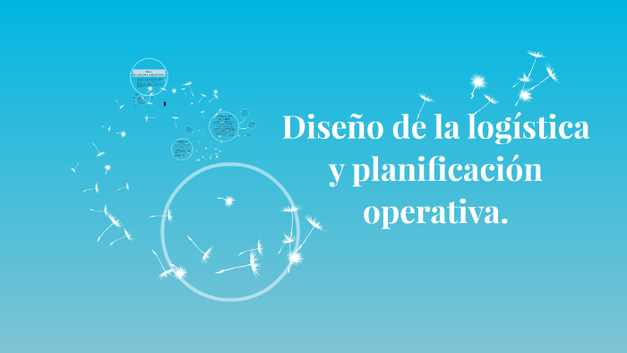 Diseño de la logística y planificación operativa by Fernanda Yañez on Prezi