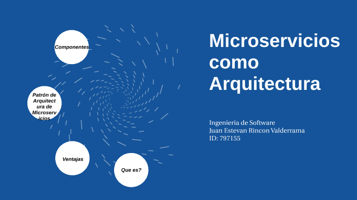 Microservicios como Arquitectura by Juan Estevan Rincon Valderrama on Prezi