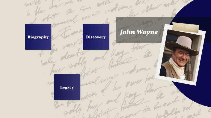John Wayne Biography by Evan V Severson on Prezi