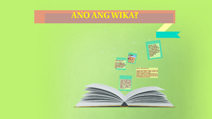 ANO ANG WIKA? by Mark Gil Ahyen Villaluna on Prezi