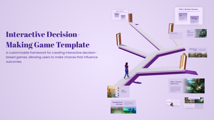 Interactive Decision-Making Game Template by andrew DeRose on Prezi