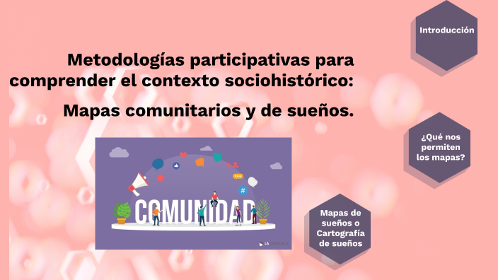 Metodologías participativas para comprender el contexto sociohistórico: Mapas comunitarios y de ...
