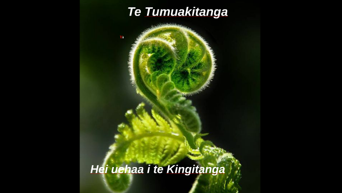 Te Tumuakitanga by Tia Gillett on Prezi