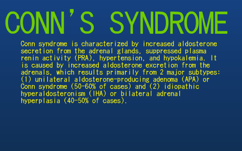 Conn's Syndrome by Samantha Chandler on Prezi