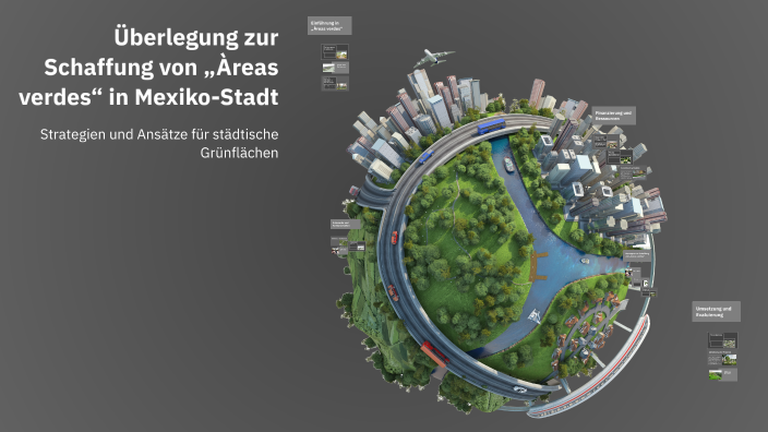 Überlegung zur Schaffung von „Àreas verdes“ in Mexiko-Stadt by Felix ...