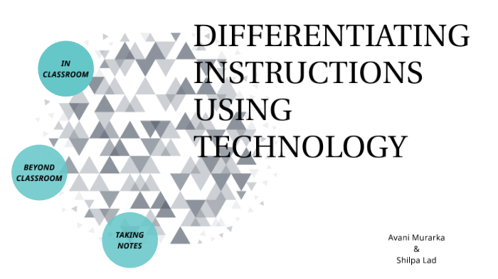 Instructions Using Technology by Shilpa Lad on Prezi