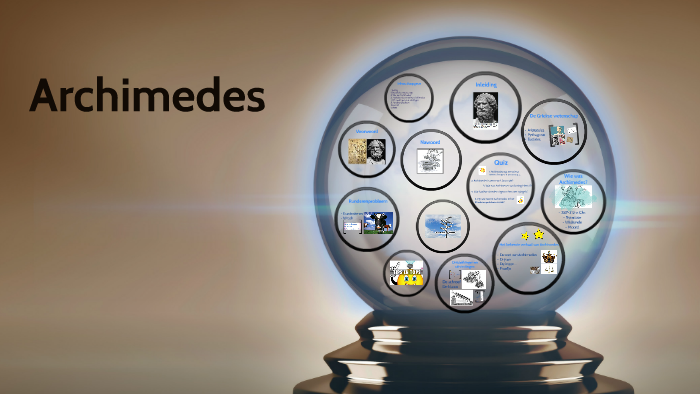 Archimedes by chinouk plaat on Prezi