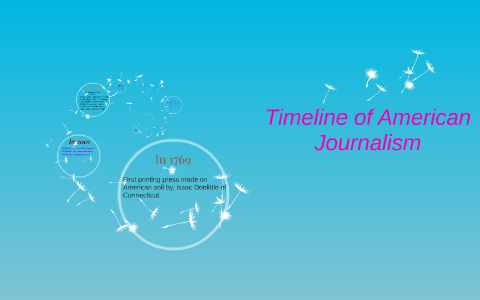 Timeline of Journalism by Danielle Johnson on Prezi