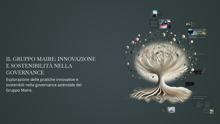 IL GRUPPO MAIRE: INNOVAZIONE E SOSTENIBILITÀ NELLA GOVERNANCE by Sonia ...