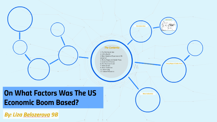 The Causes of the Boom in America by Liza Belozerova on Prezi