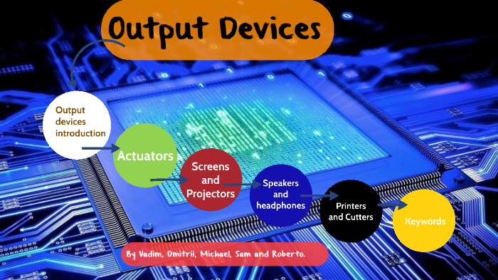 Output devices project by Dmitrii Ilin 9S on Prezi