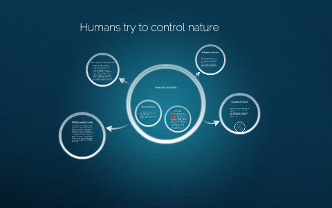 Humans try to control nature by on Prezi