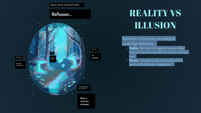 Reality vs Illusion by Nouria on Prezi