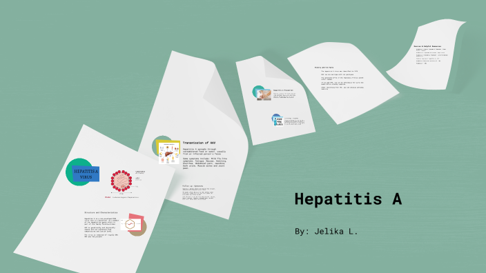 Hepatitis A Virus (HAV) Tri-Fold Brochure by JJ L on Prezi