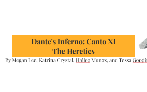 Dante's Inferno: Canto XI by hailee munoz