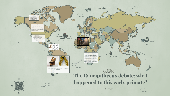 The ramapithecus debate: what happened to this early primate by Sergio ...