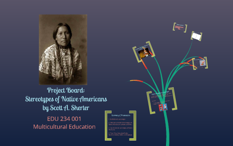 Project Board: Stereotypes of Native Americans by Scott Sherter