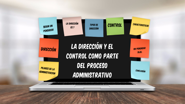 la dirección y el control como parte del proceso administrativo by ...