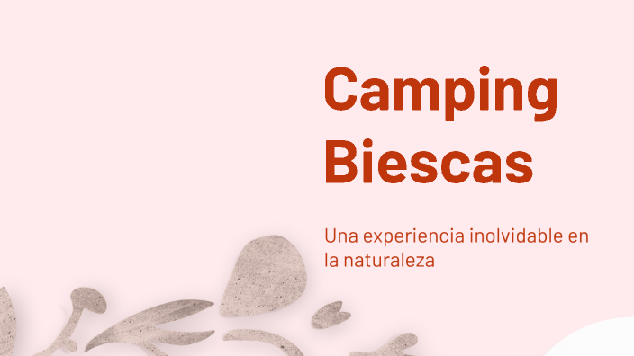 Camping Biescas by Mandolina Gutierrez on Prezi