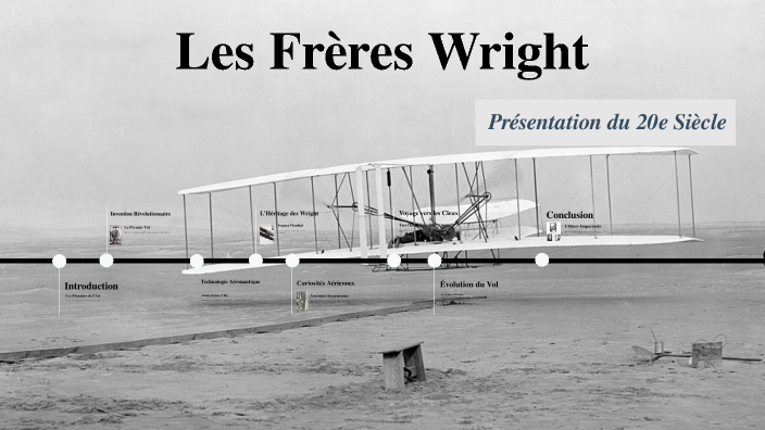 Les Frères Wright et l'Aviation by sebastien cote on Prezi
