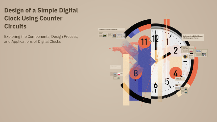 Design of a Simple Digital Clock Using Counter Circuits by 24CS022 ...