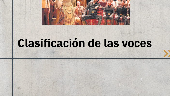 Clasificación de las voces by Yissel chavez on Prezi