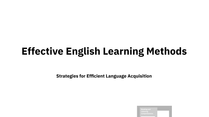 Effective English Learning Methods by Mio Yamashita on Prezi