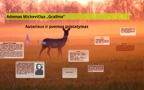 Adomas Mickevičius „Gražina“ by karolina karolina on Prezi