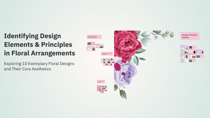Identifying Design Elements & Principles in Floral Arrangements by ...