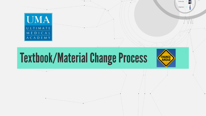 Textbook/Material Change Process by Ultimate Medical Academy Book ...