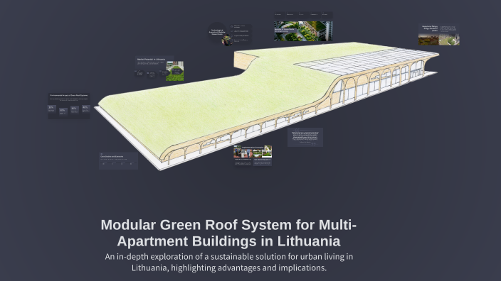 Modular Green Roof System for Multi-Apartment Buildings in Lithuania by ...